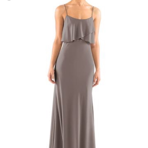Jenny Yoo | Dresses | Jenny Woo Grey Bridesmaid Dress | Poshmark